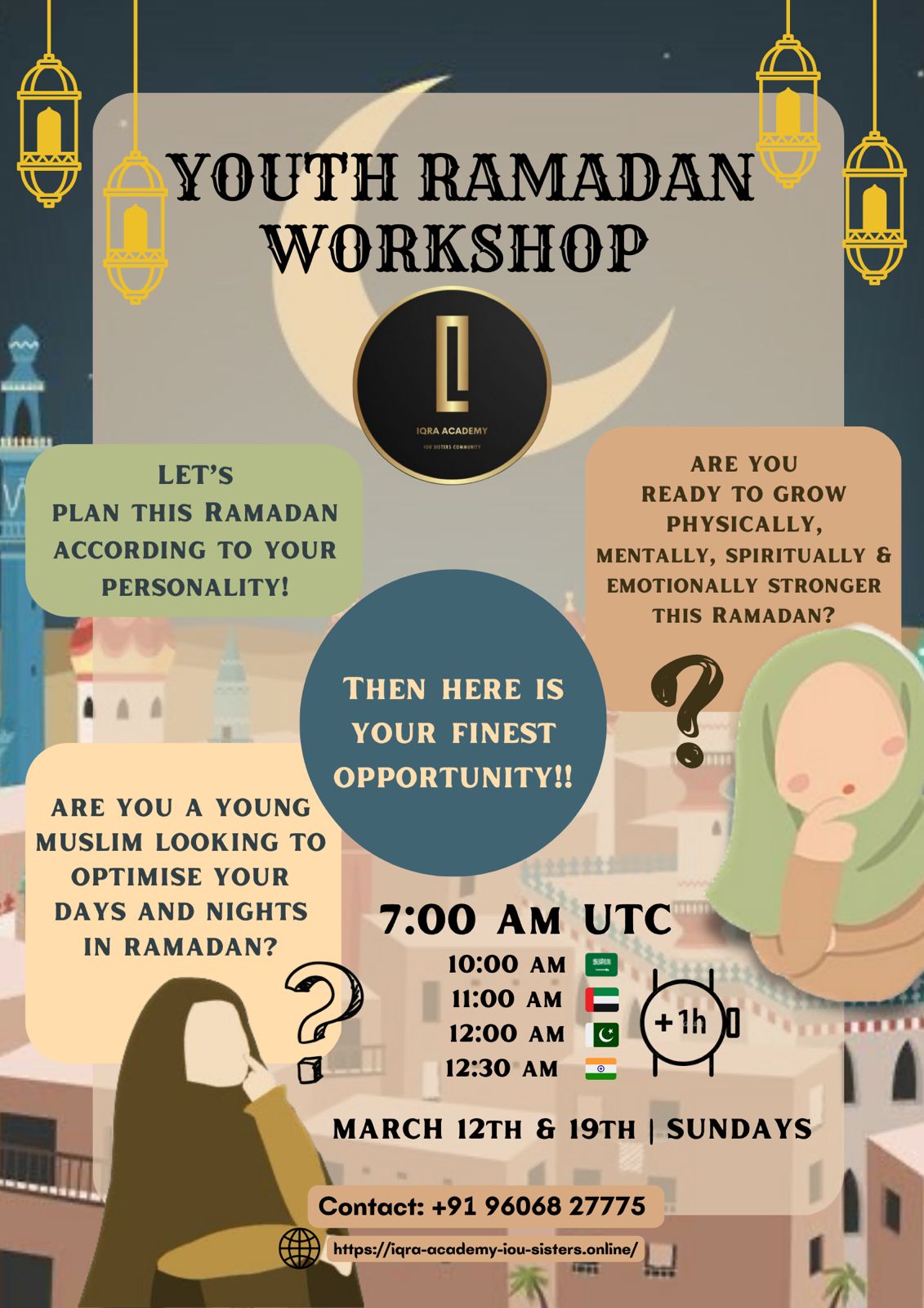 Ramadan Workshop – IQRA ACADEMY