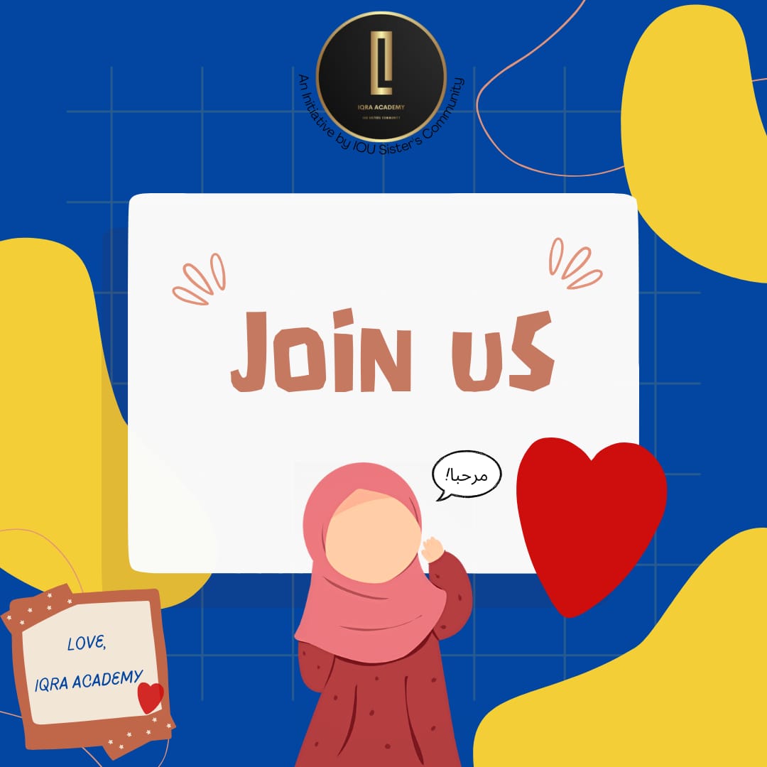 Register with us! – IQRA ACADEMY