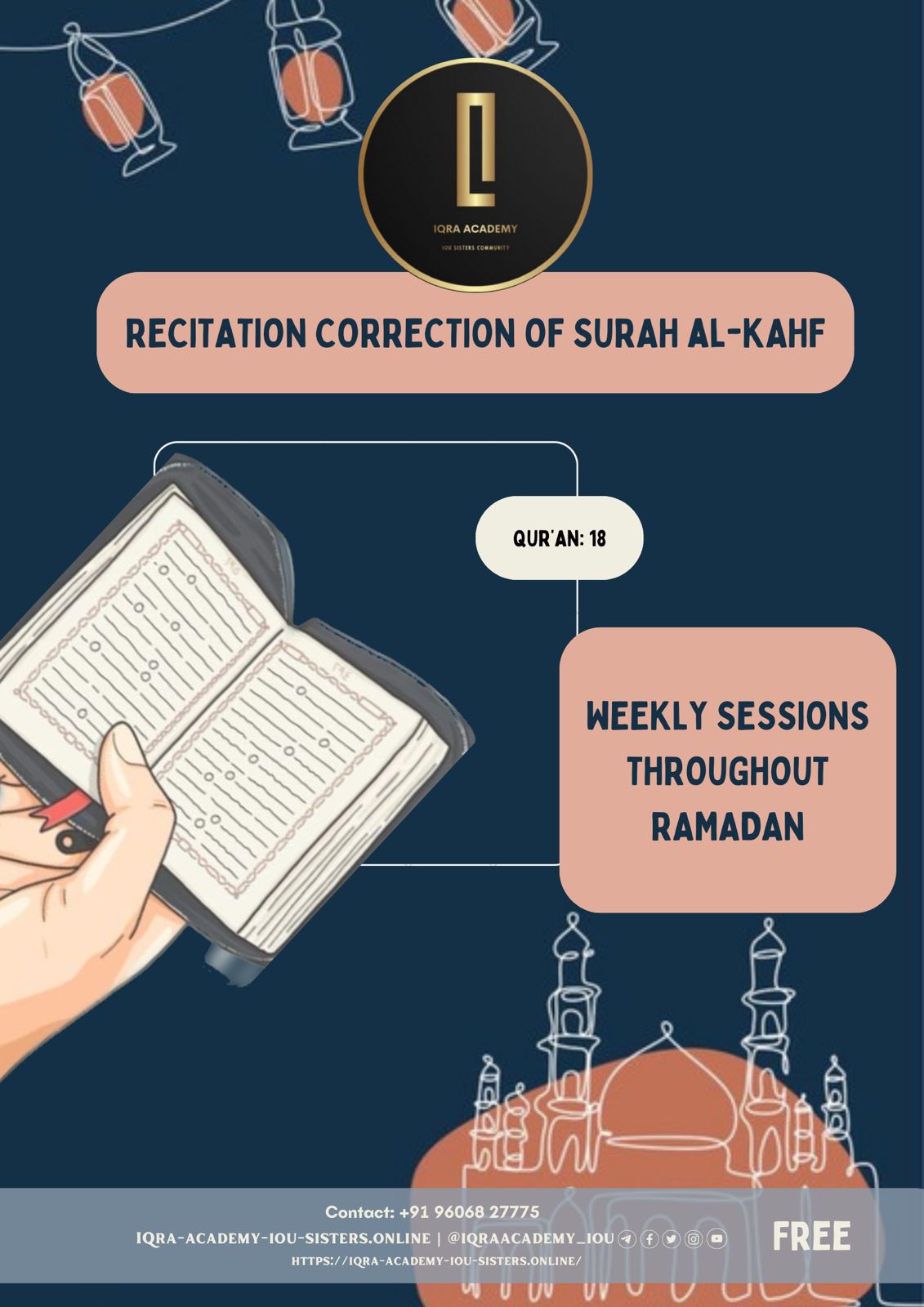 Ramadan Workshop – IQRA ACADEMY