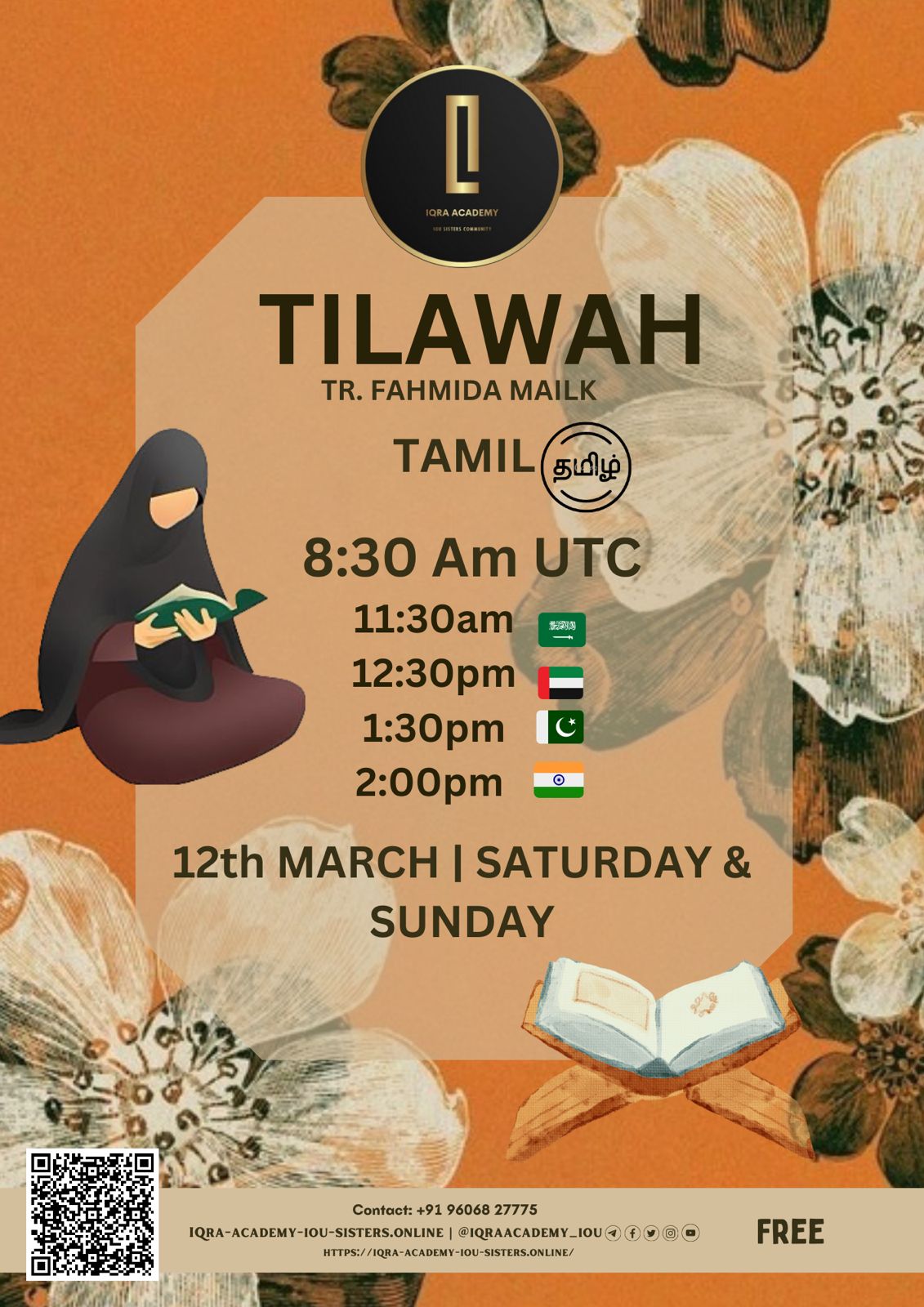 Ramadan Workshop – IQRA ACADEMY